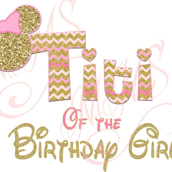 Minnie Mouse Birthday Iron On - Etsy