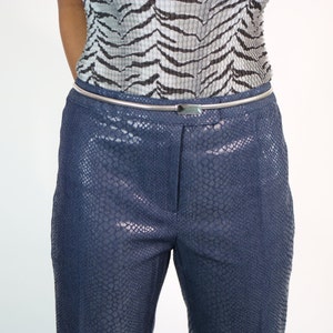 Y2K Snake Print Flares | Medium - Etsy