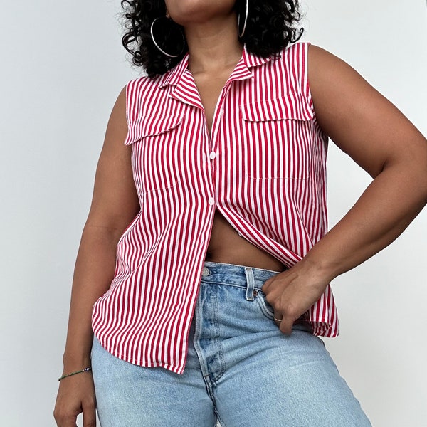 Button up Tank - Etsy