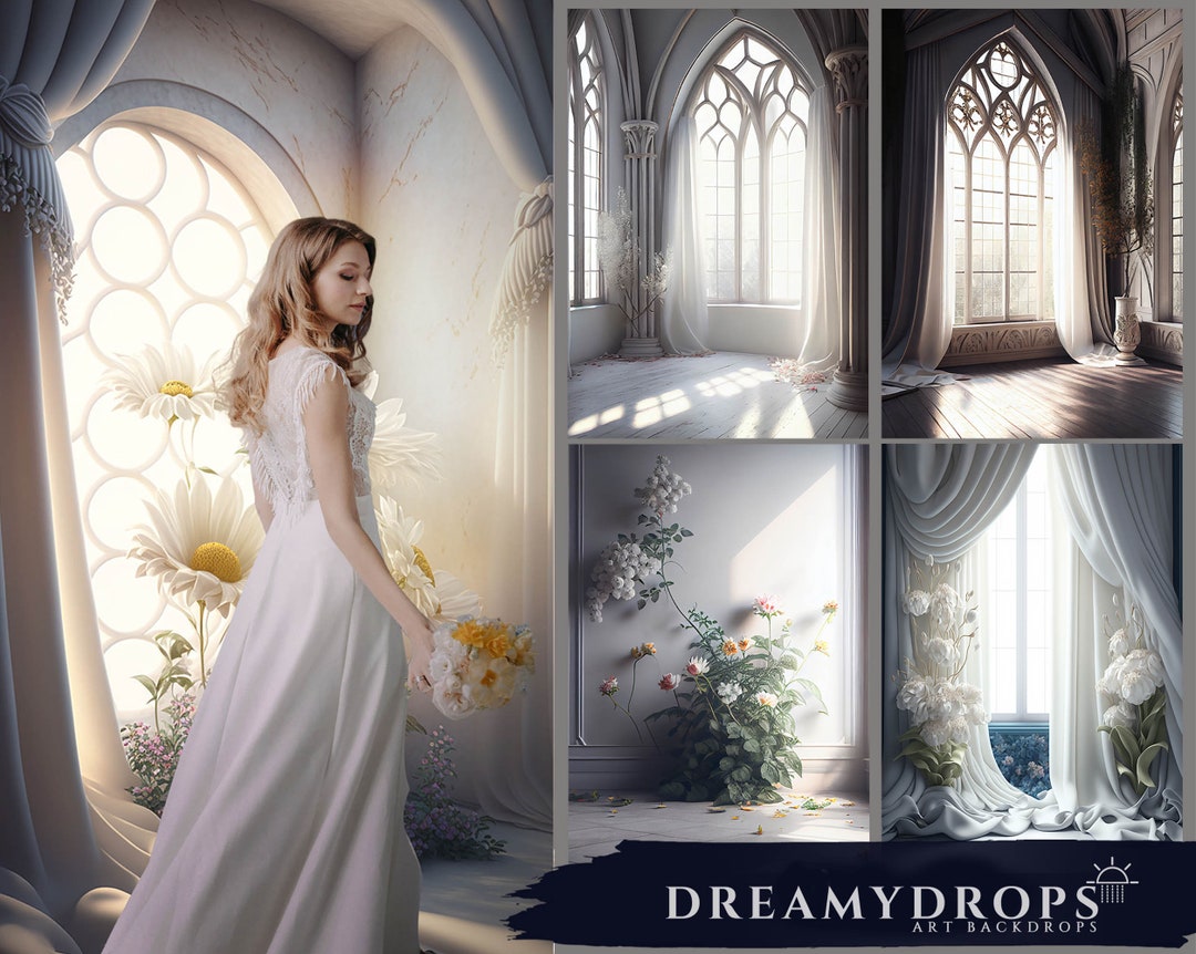 Dreamy Maternity Backdrop Bundle, 18 Natural Light Overlays, Studio ...