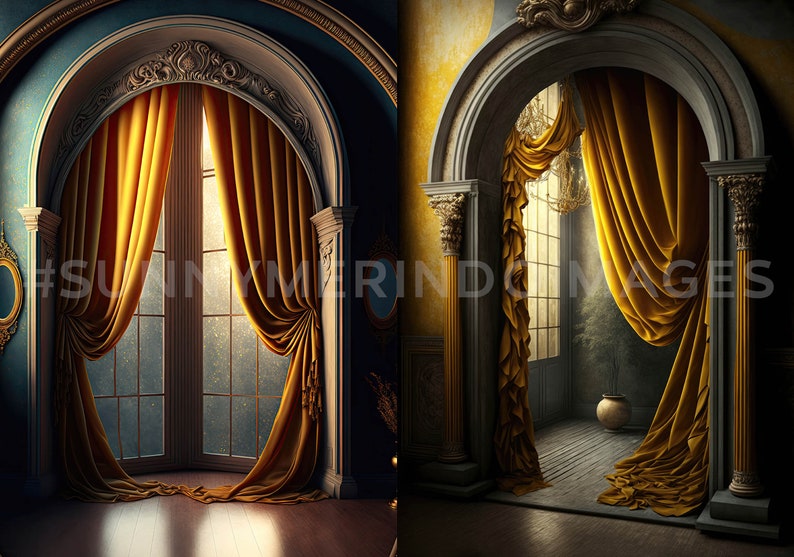 Royal Gothic Digital Backdrops, Photo Backgrounds, Maternity Backdrop ...