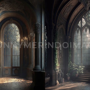 Gothic Digital Backdrops Bundle for Maternity & Studio Photography ...