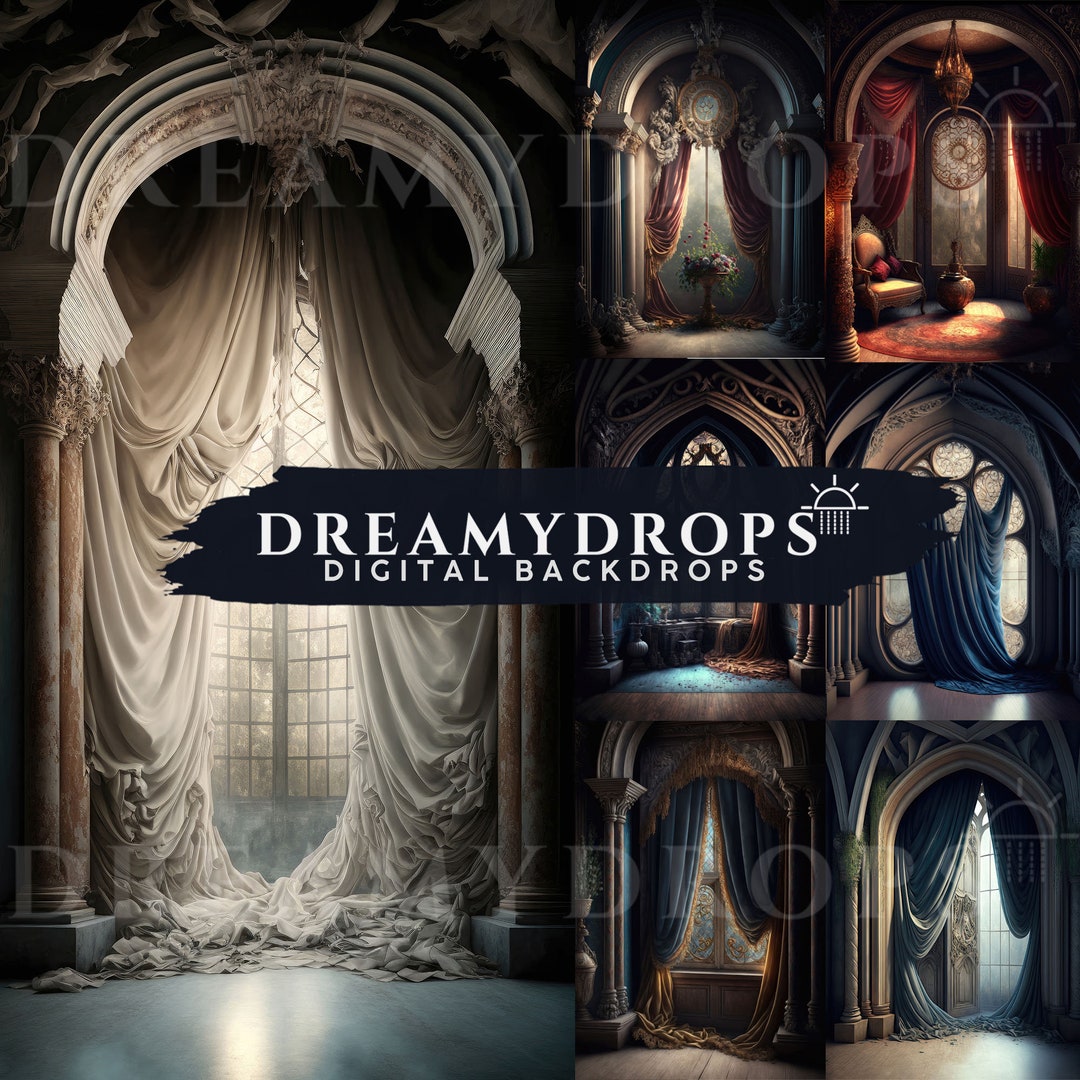 Fantasy Gothic Backdrops for Portraits and Maternity Photos Dark ...