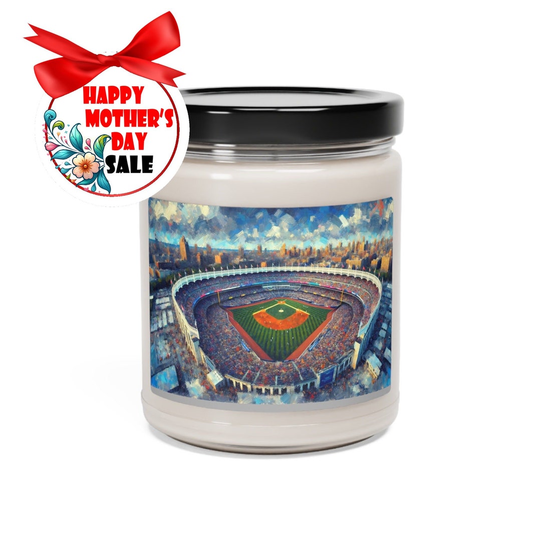 New York Yankee Stadium Scented Candle 9oz Baseball Candle for Him or ...