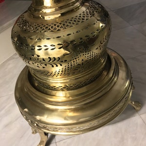 Unique Solid Brass Brazier | Antique Large Brazier | Huge Vintage ...