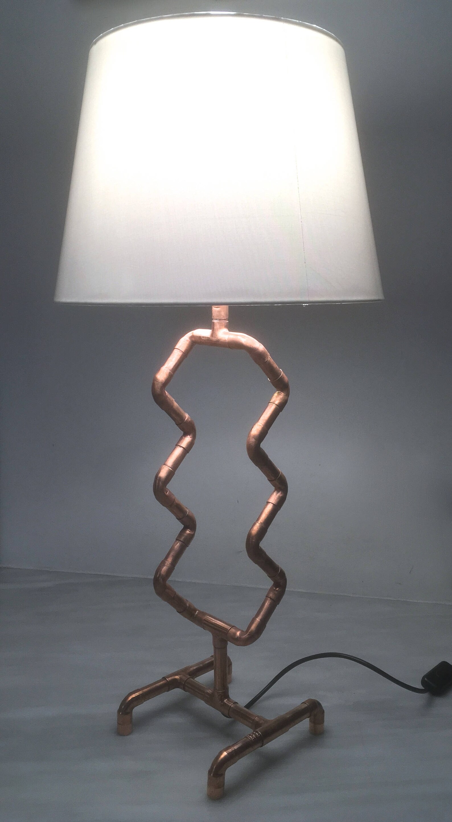 Table Lamp Desk Lamp Bedside Lamp Copper Lamp Modern Lighting Copper ...