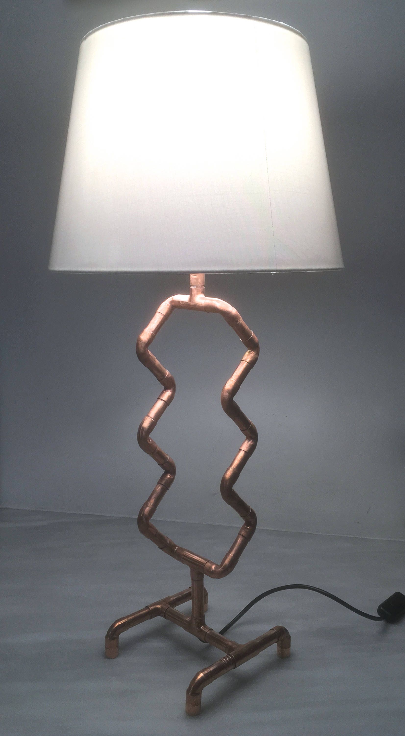 Table Lamp Desk Lamp Bedside Lamp Copper Lamp Modern Lighting Copper ...