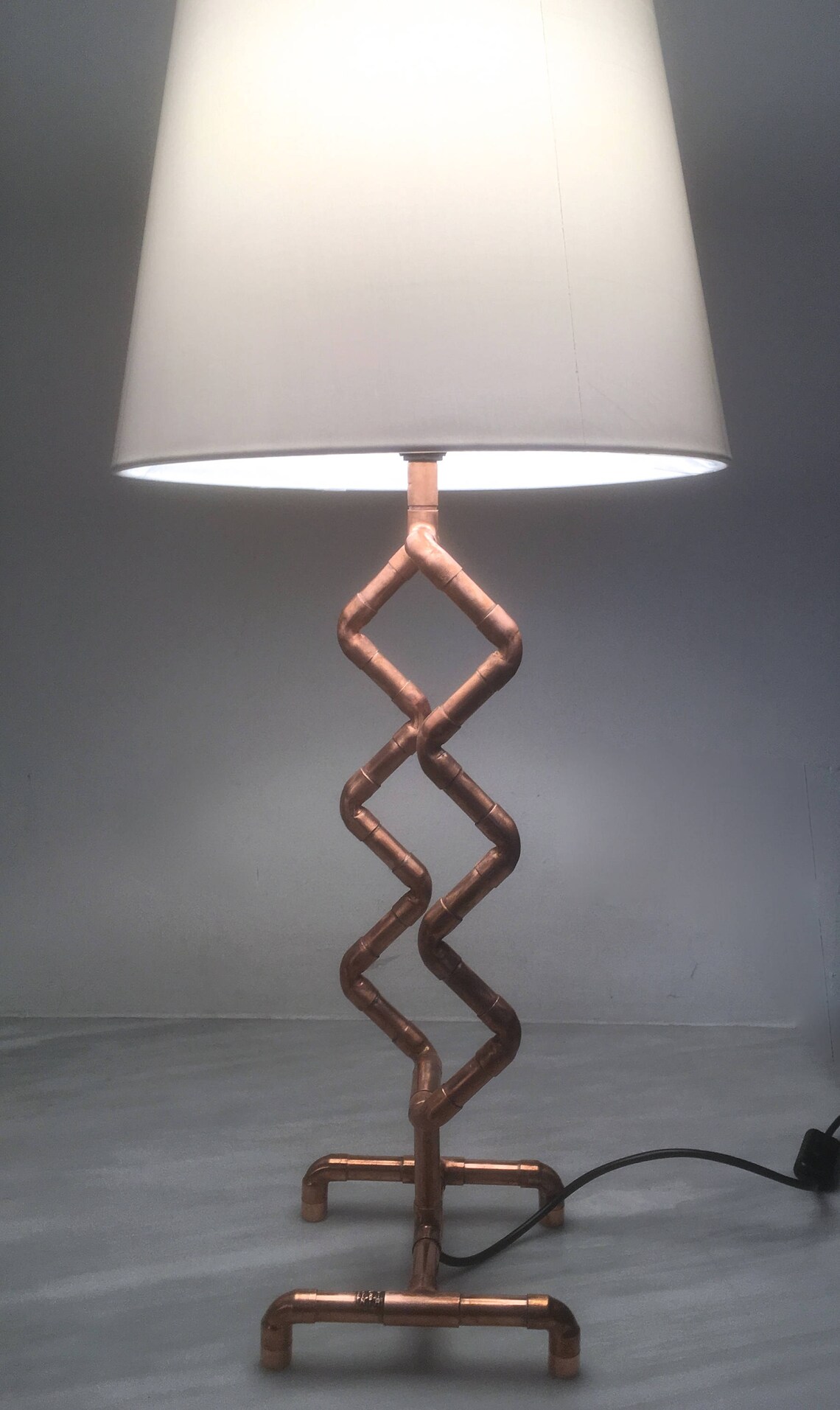 Table Lamp Desk Lamp Bedside Lamp Copper Lamp Modern Lighting Copper ...