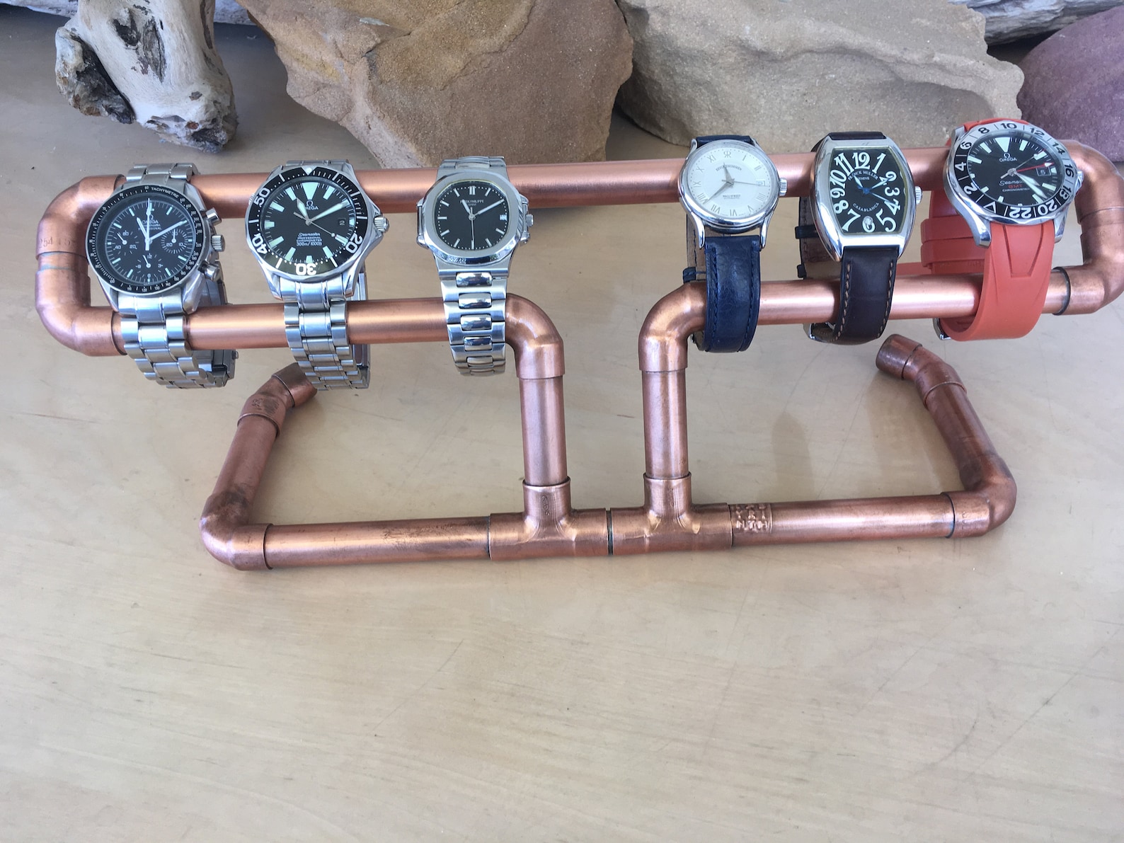 Wrist Watch Stand Wrist Watch Holder Watch Display Copper Watch Stand ...