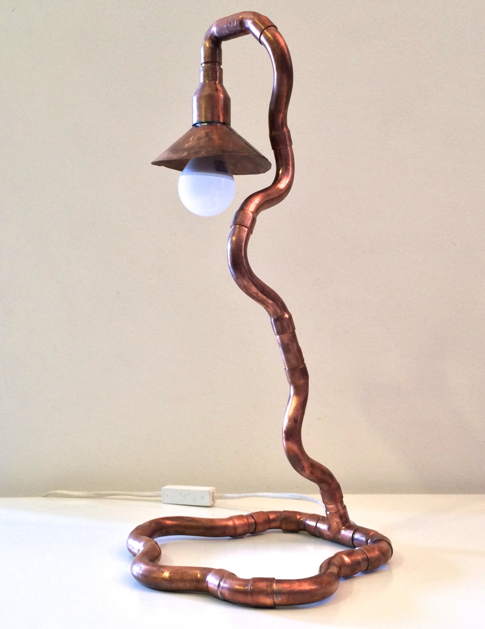 Table Lamp Copper Lamp Desk Lamp Bedside Lamp Modern - Etsy