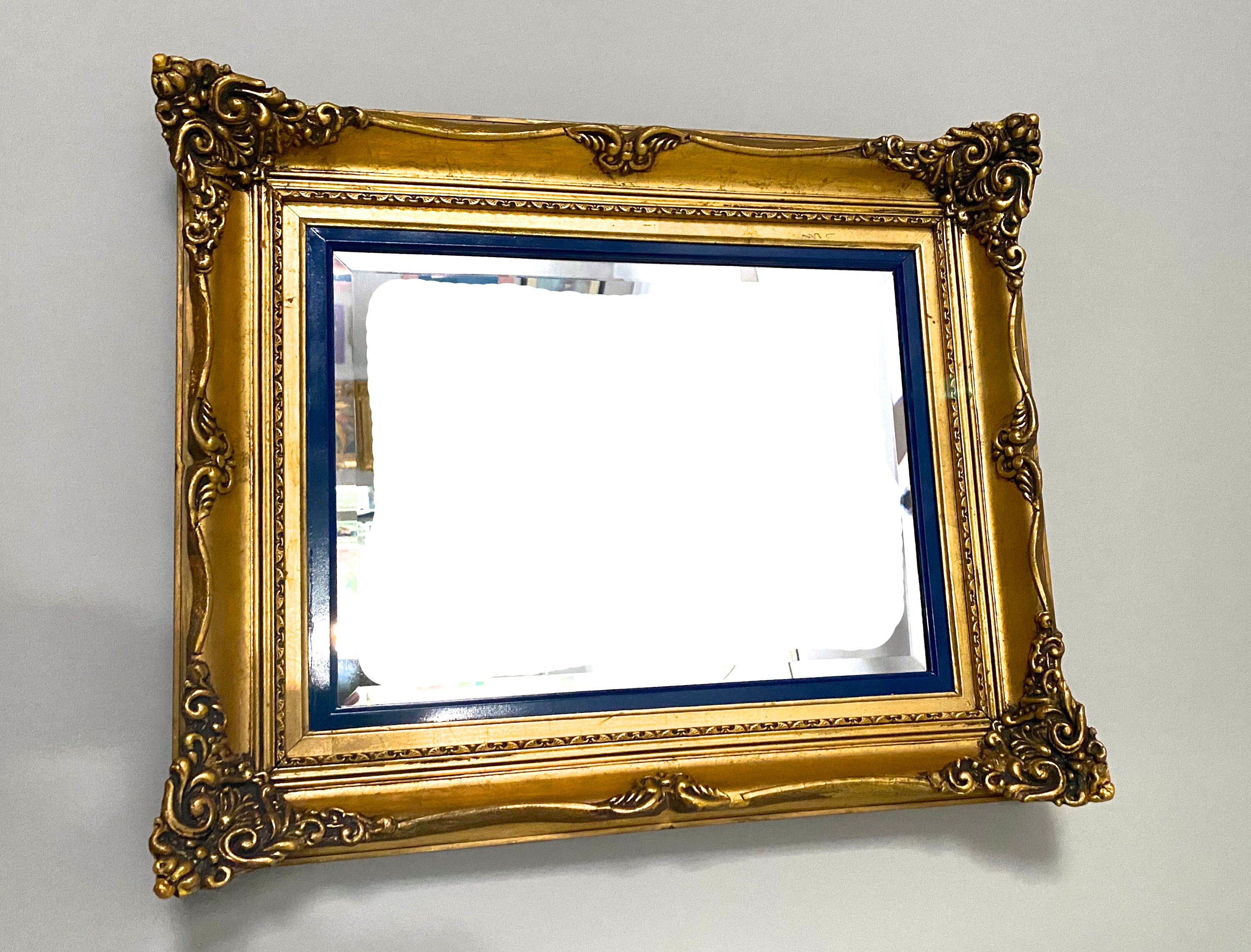 Beautiful Antique Mirror From the 40's | Wall Mirror | Vintage | Gold ...