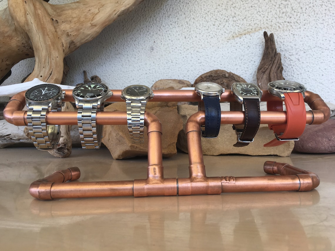 Wrist Watch Stand | Wrist Watch Holder | Watch Display | Copper Watch ...