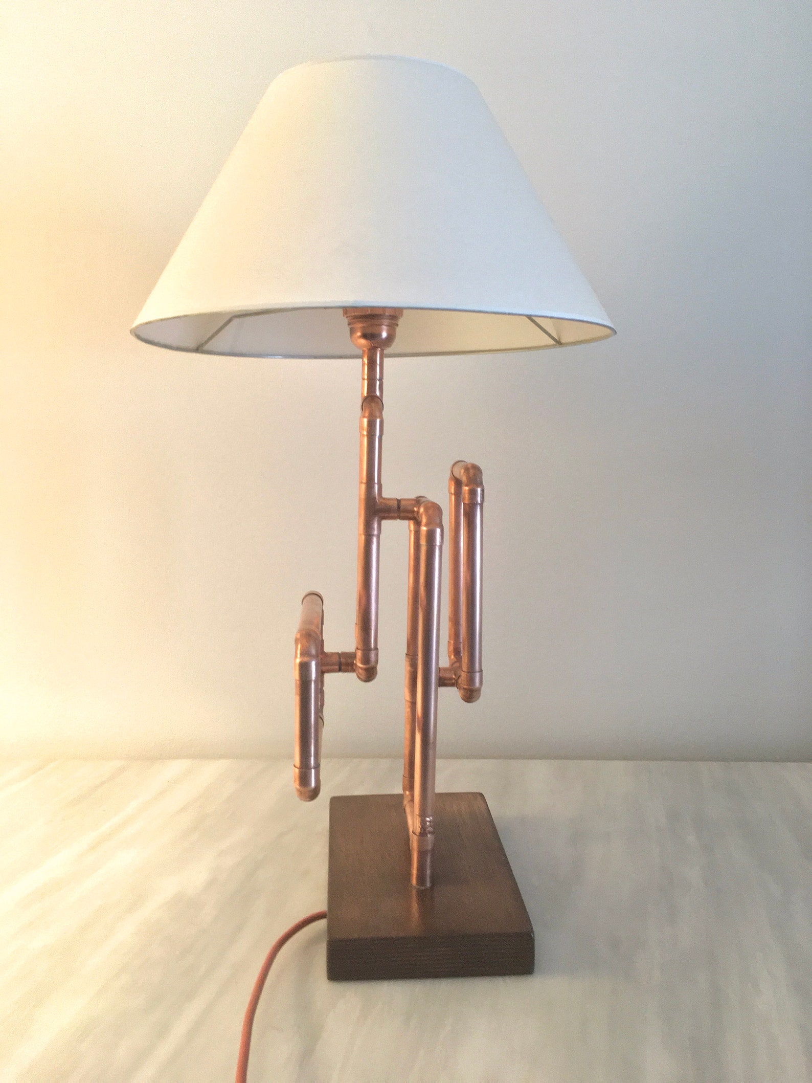 Table Lamp Desk Lamp Bedside Lamp Copper Lamp Modern - Etsy