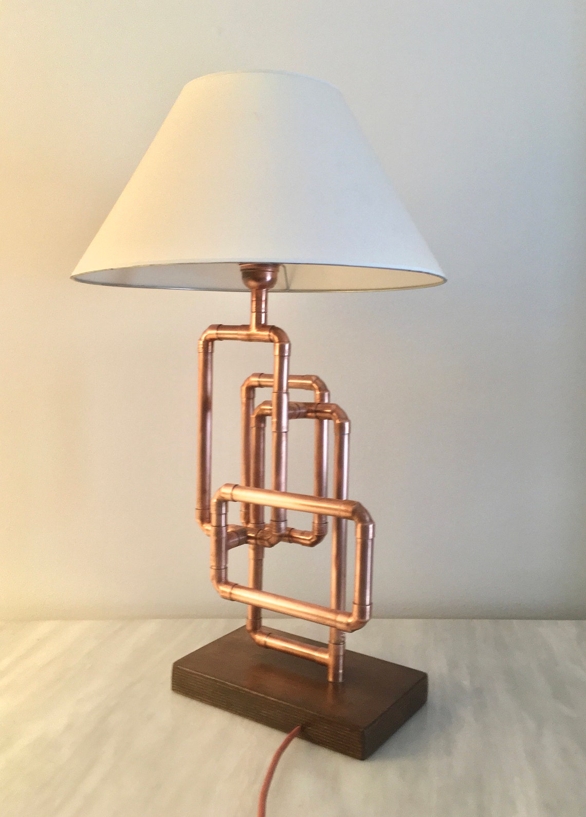 Table Lamp Desk Lamp Bedside Lamp Copper Lamp Modern - Etsy