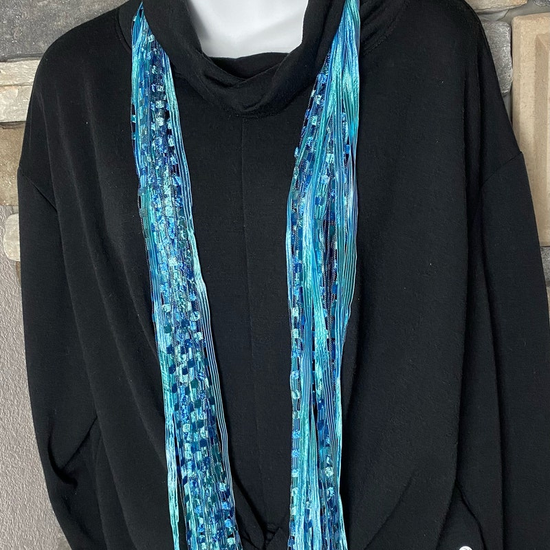 Scarves in Teal - Etsy