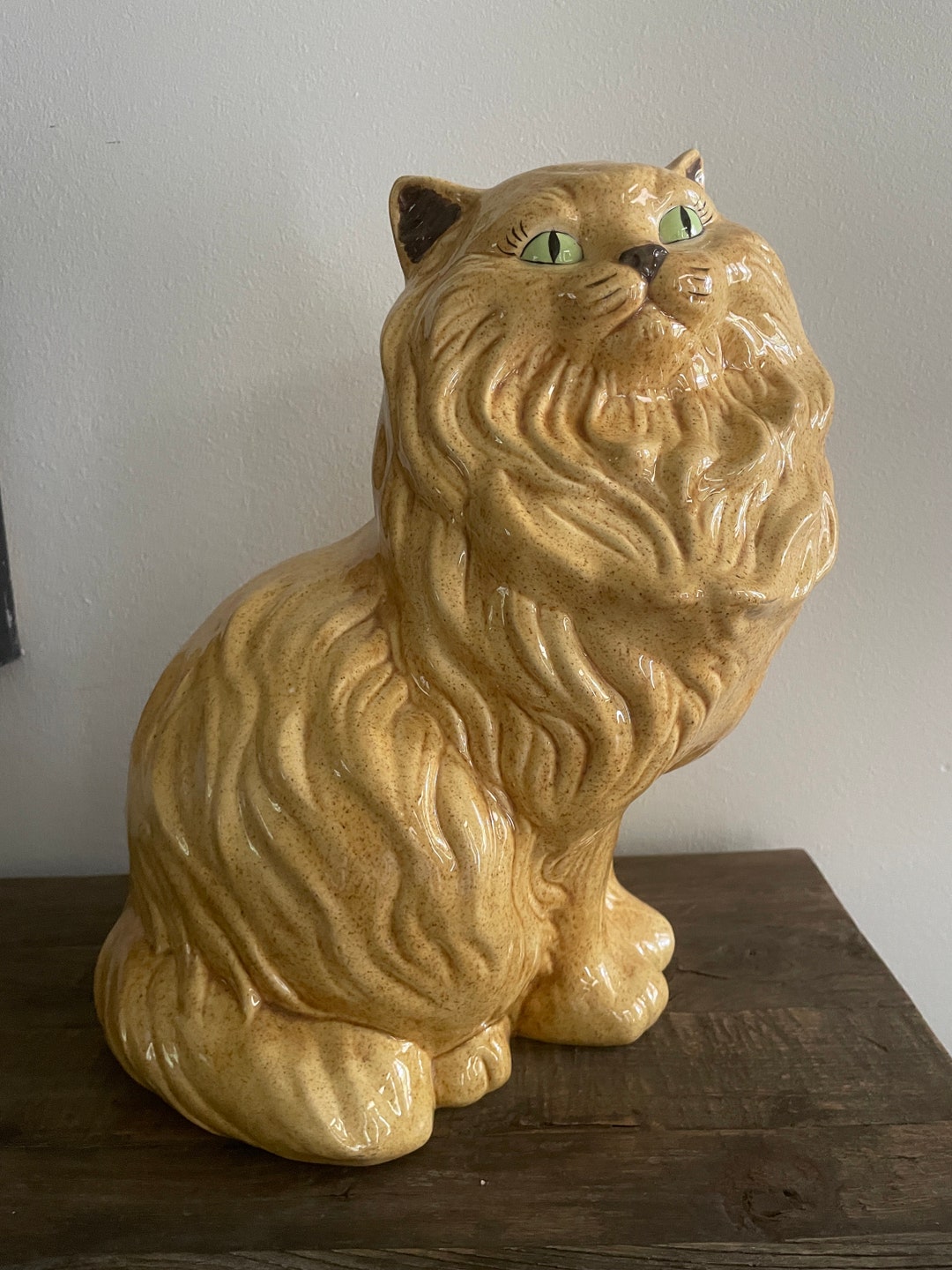 MCM Ceramic Cat - Etsy