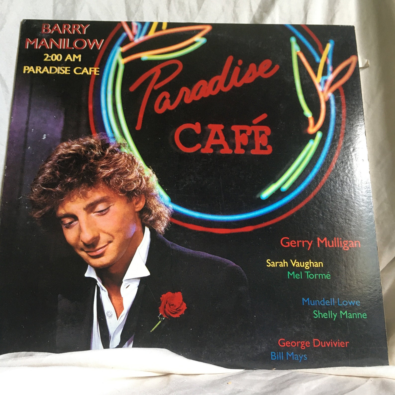 Barry Manilow 2 AM Paradise Cafe Barry. Sarah Vaughan La | Etsy