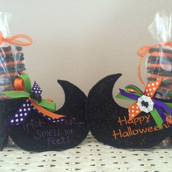 Halloween Witch Shoe - Etsy