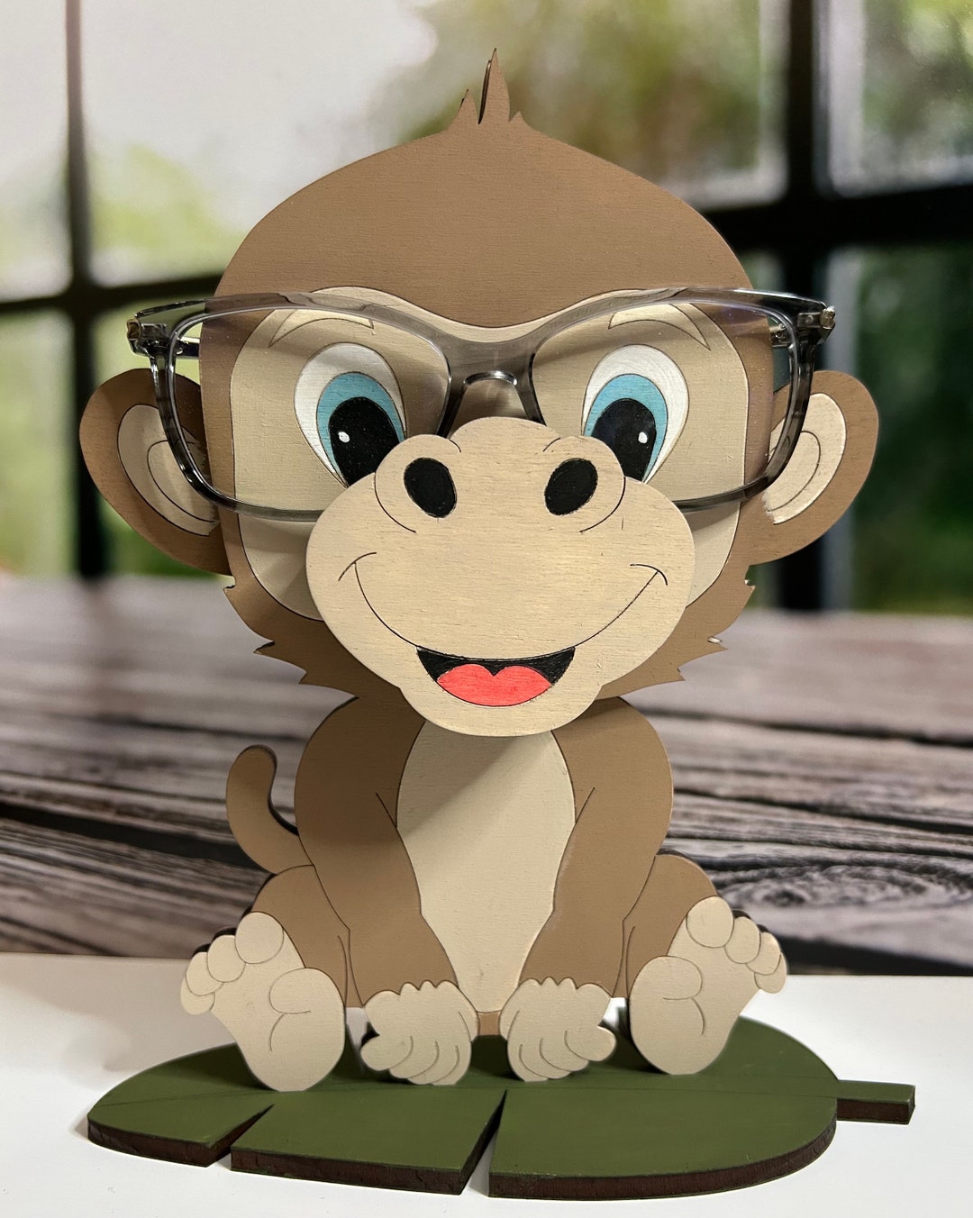Monkey Eyeglass Holder - Etsy