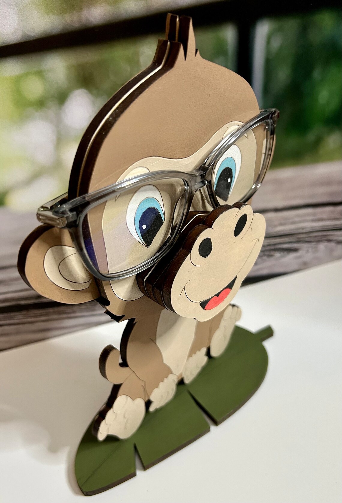 Monkey Eyeglass Holder - Etsy