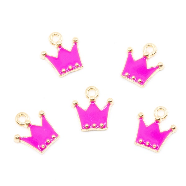 Princess Crown Charm - Etsy
