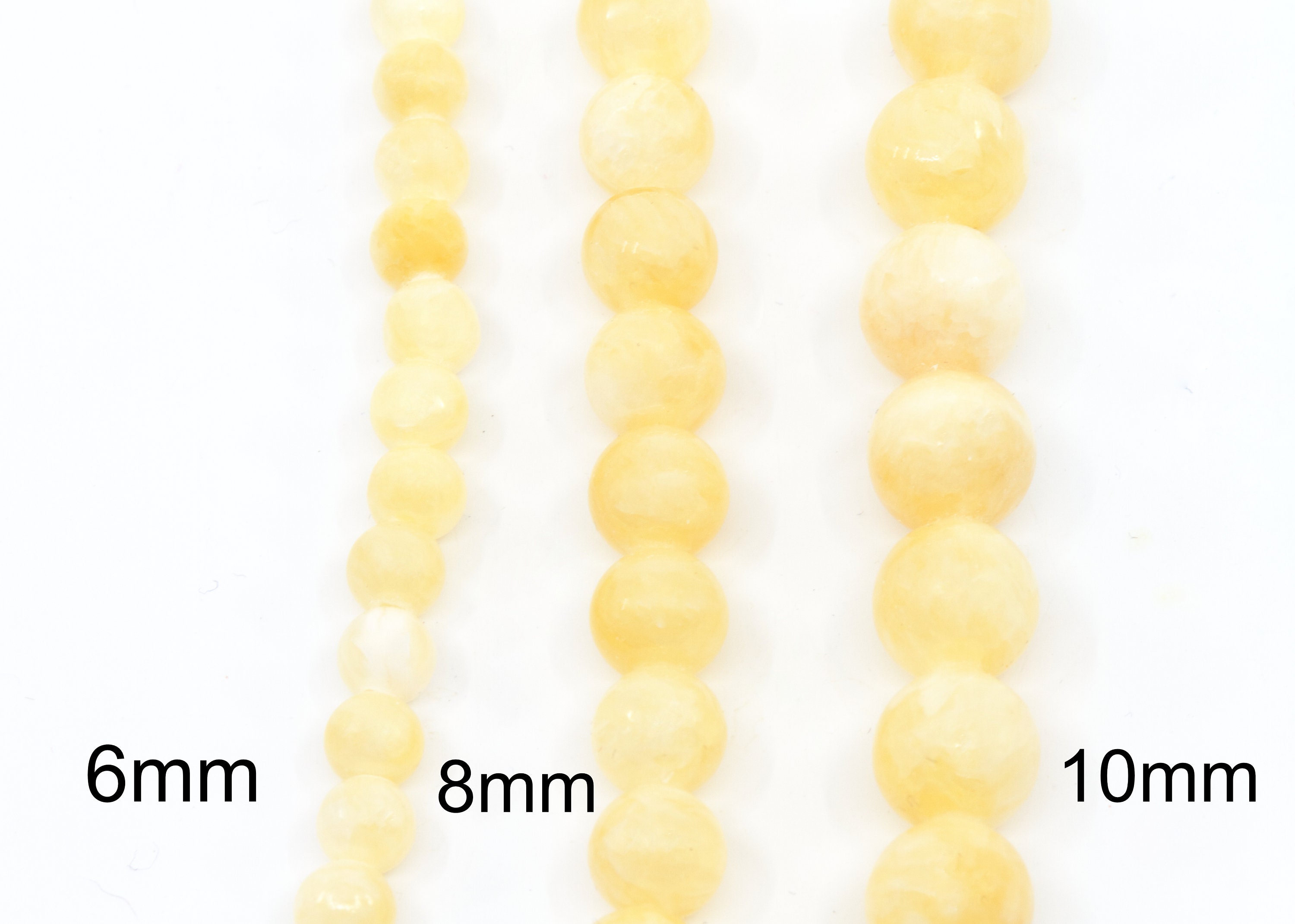 Sugar Cookie Cream Jade Natural Stone Dyed Beads...full | Etsy