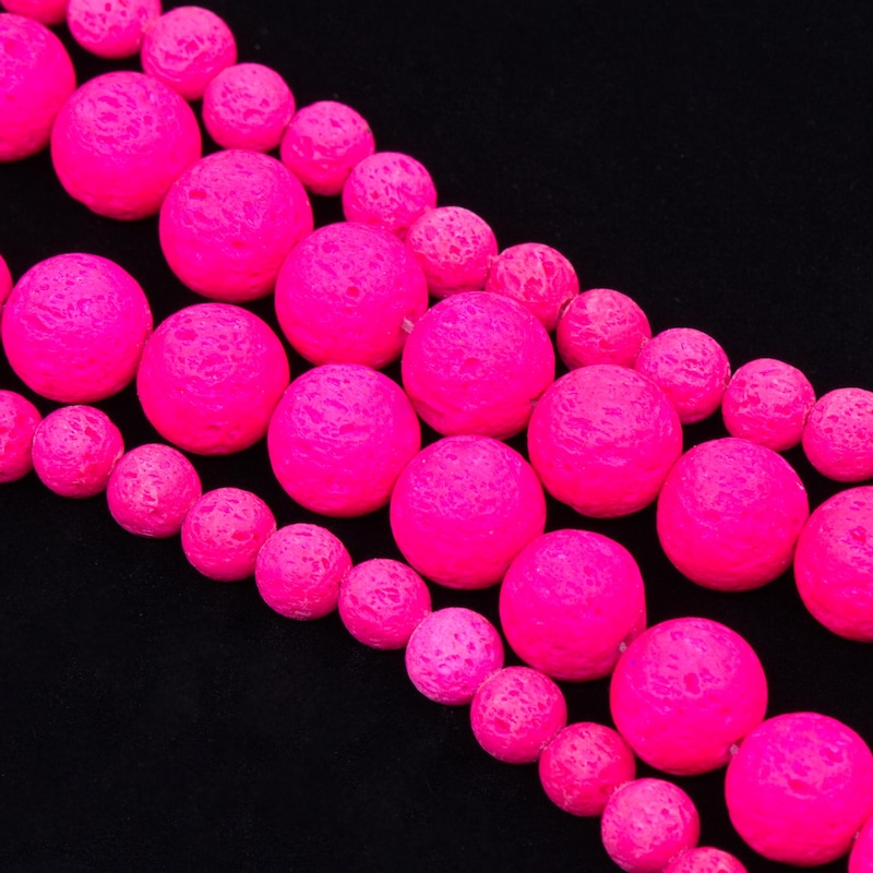 Neon Pink Hair Strand - Etsy