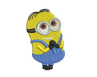 Minion Embroidery Design | Etsy
