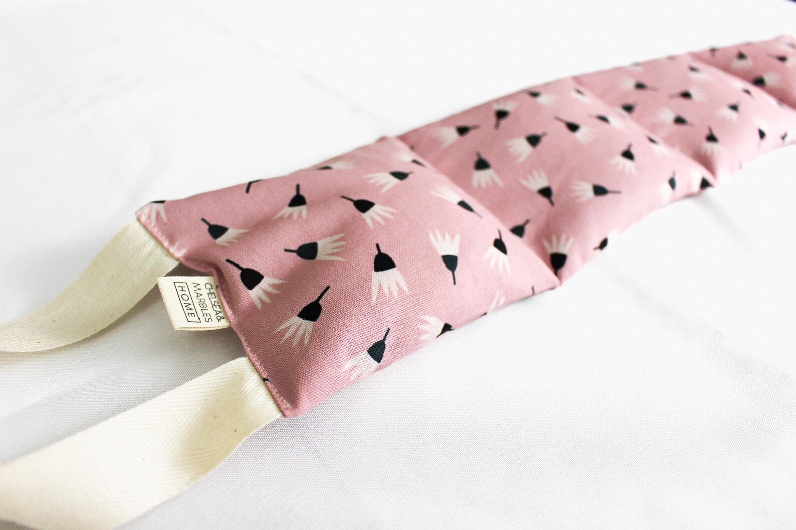 Weighted Neck Wrap: Cotton Linen, Hot Cold Therapy, Stress Relief - Etsy