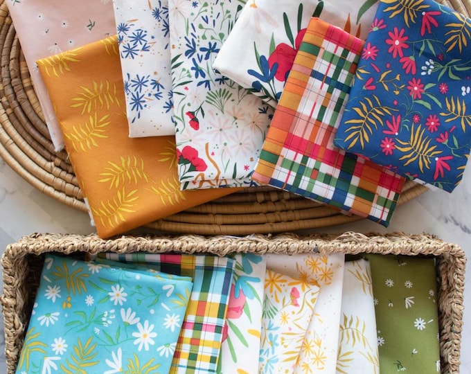 Birch Fabrics, Spring Fat Quarter Bundle, Margot by Kristen Balouch ...