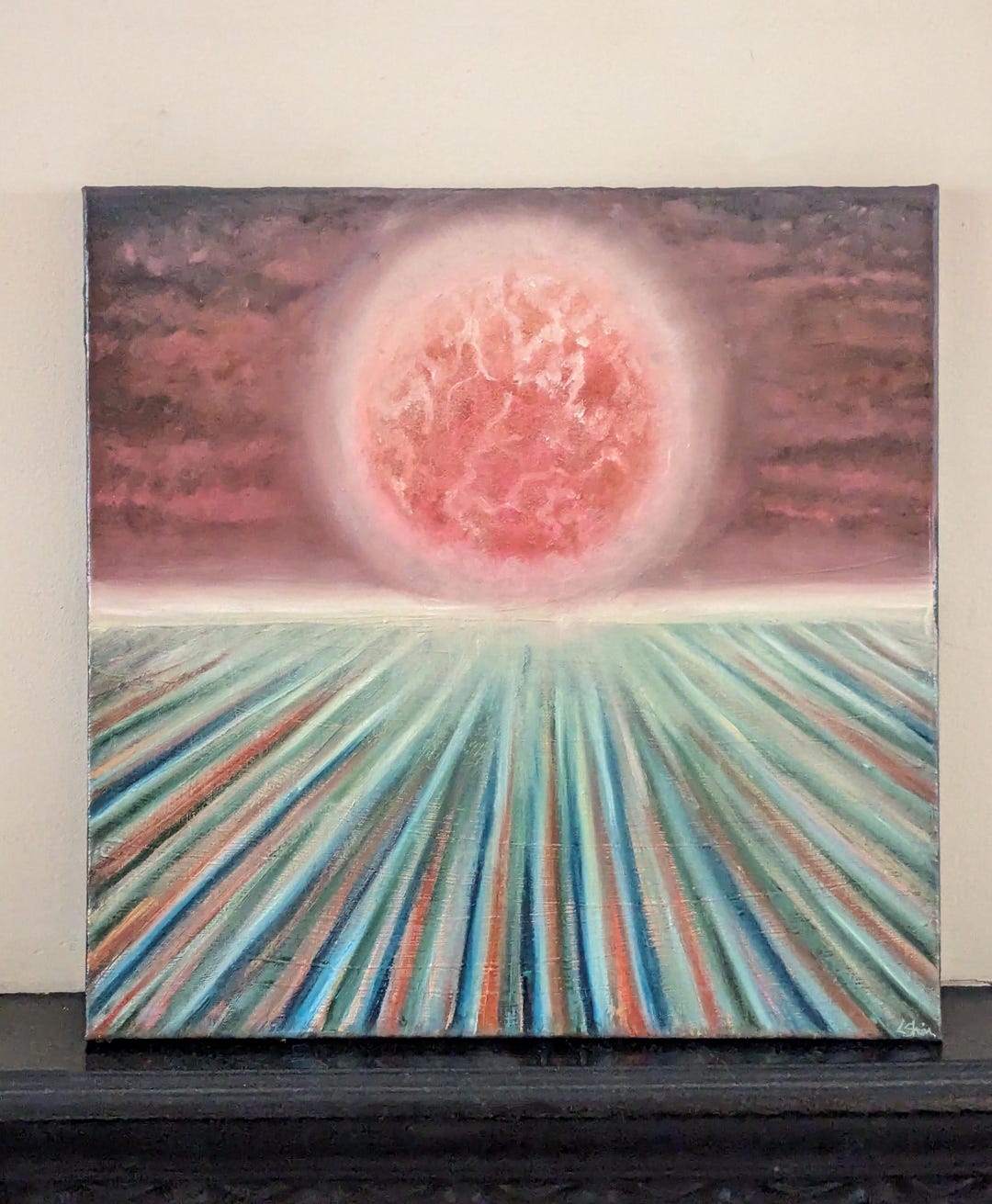 The Journey to the Sun Oil Painting on Canvas. Hand Painted. - Etsy
