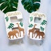 Safari Number Prop/safari Birthday Age Photography Prop/jungle Animal ...