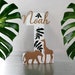 Safari Number Prop/safari Birthday Age Photography Prop/jungle Animal ...