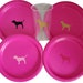Pink Victoria's Secret Inspired Cake & Snack Plates or - Etsy