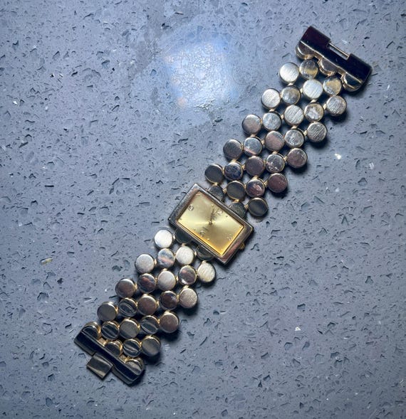 NOW 75% OFF! RARE Vintage ny&c Gold-Tone Heavy Quartz… - Gem