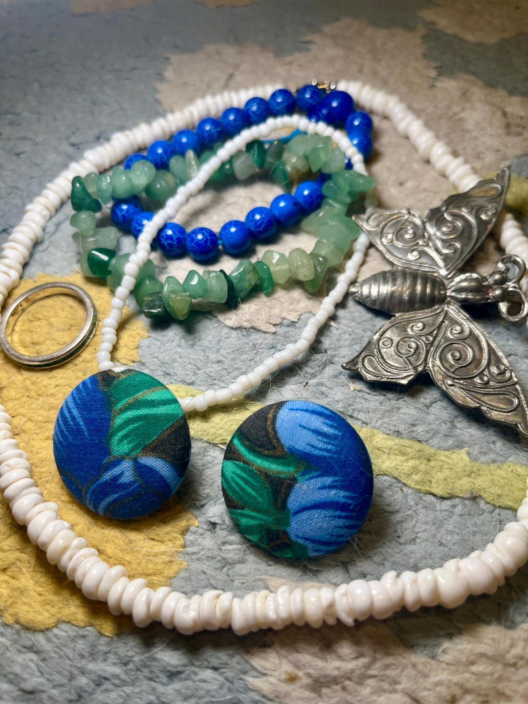 NOW 25% OFF Y2K surfr Grli Beach Vibe Jewelry Set Pooka Shells, Beads ...