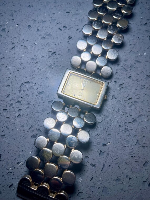 NOW 75% OFF! RARE Vintage ny&c Gold-Tone Heavy Quartz… - Gem