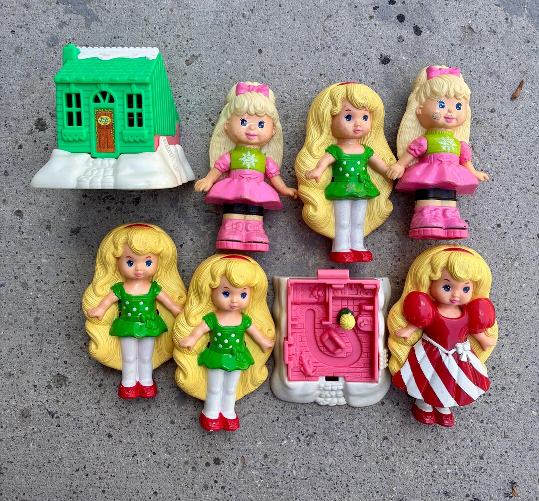 NOW 75% OFF! Vintage 90s Chunky Doll Lot — Polly Pocket Era Friends! - Etsy
