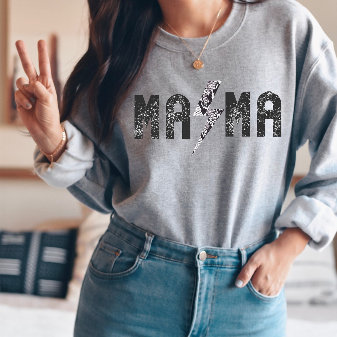 Vintage Rockstar Mama Sweater Badass Mama Sweater Snakeskin - Etsy