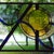 Textured Abstract Stained Glass Panel in Blues, Greens, Purple, Yellow ...