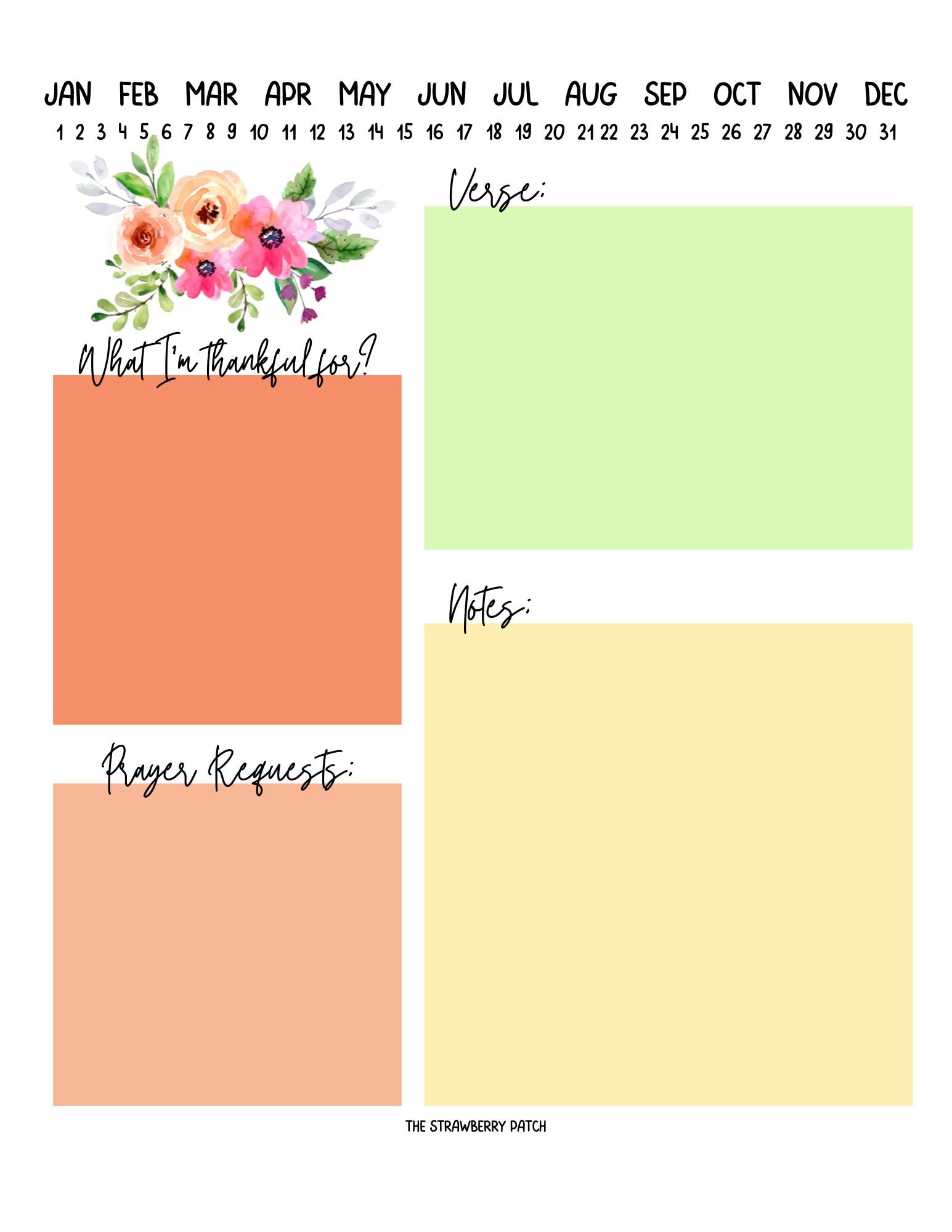 Printable Daily Bible Study Notes - Etsy