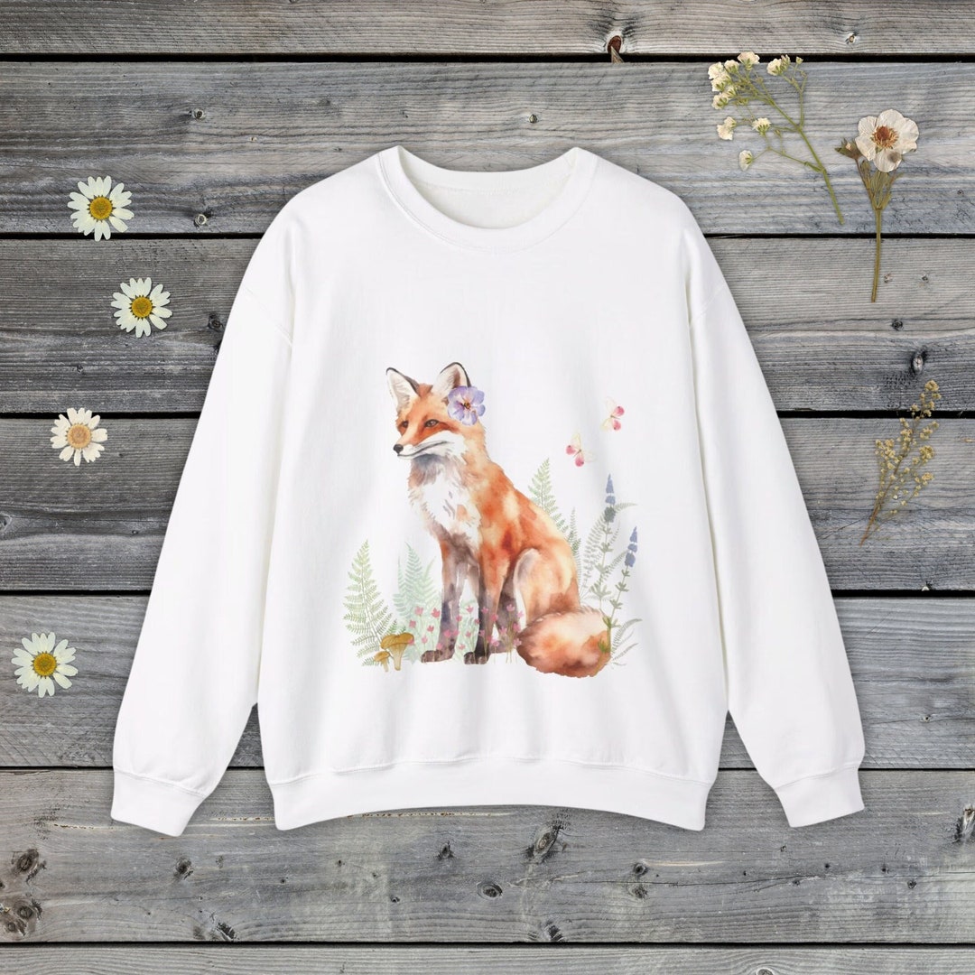Fox Shirt Gift for Fox Lovers Shirt for Animal Lover Shirt Forest ...