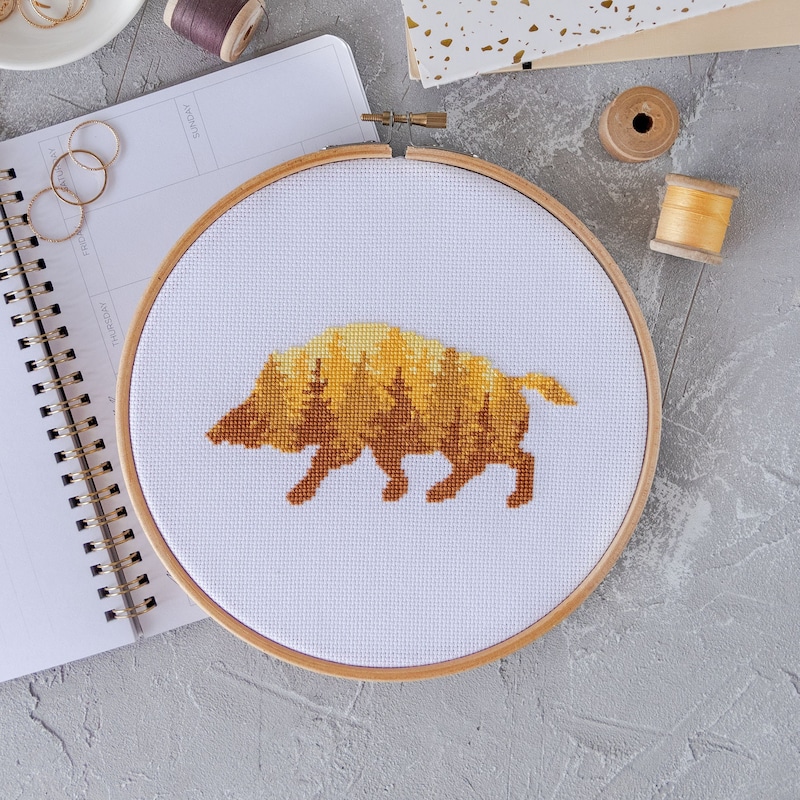 Wild Boar Silhouette - Etsy