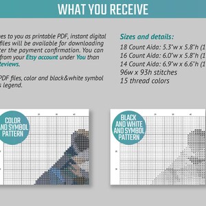 Mom and Baby Badger Cross Stitch Pattern PDF - Modern and Unique ...