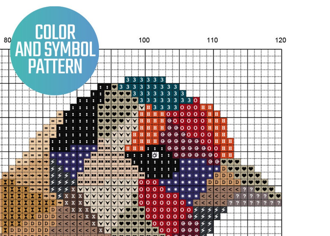 Goldfinch Bird Cross Stitch Pattern PDF Modern Unique - Etsy