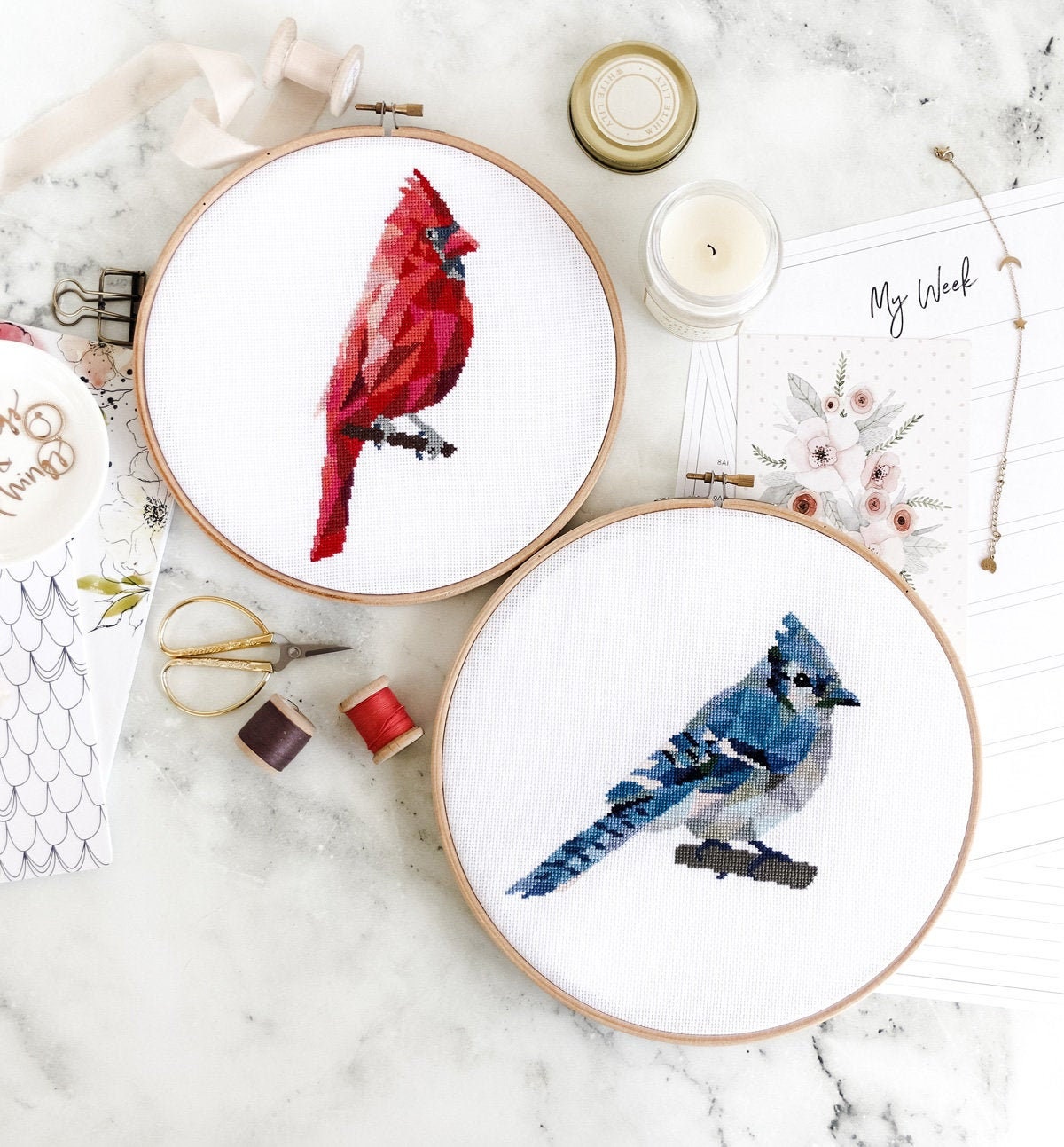 Modern Cross Stitch Patterns | Etsy