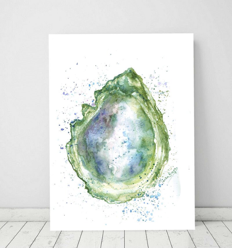 Turquoise Nautical Printable Wall Art - Set of 3 Prints - Watercolor ...