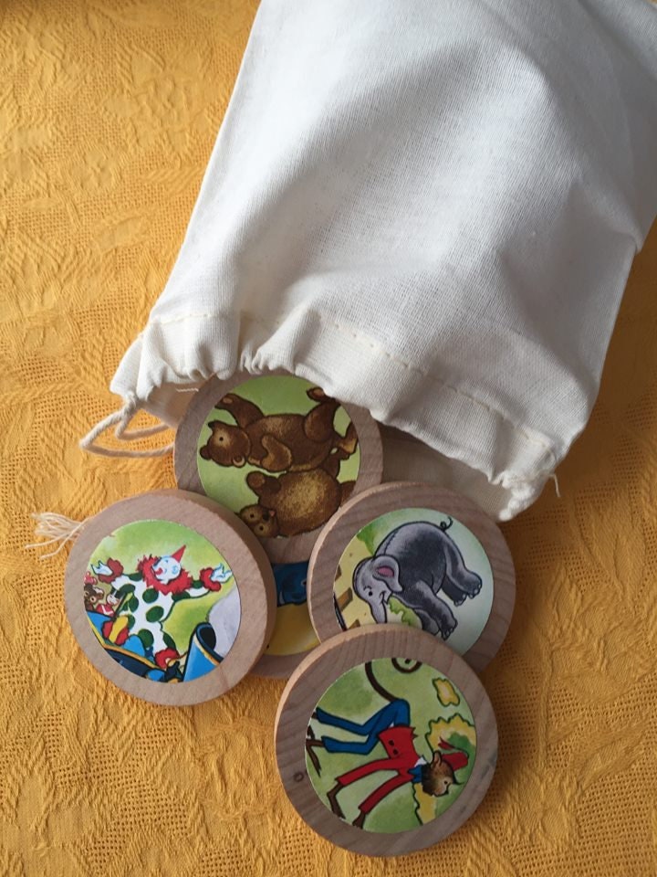 The Little Engine That Could Wooden Memory Matching Game 16pc With ...