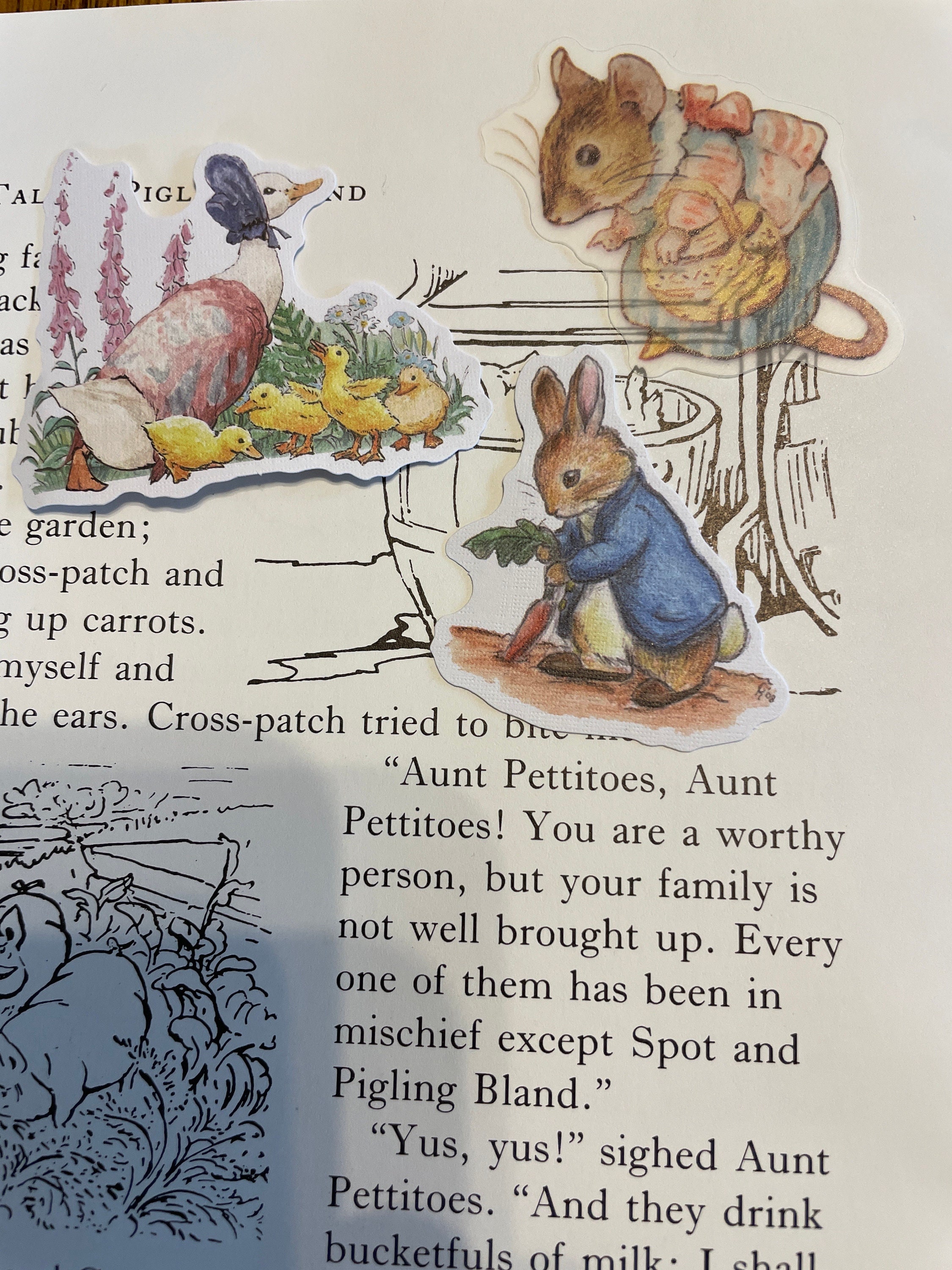 Beatrix Potter Peter Rabbit and Friends 25 Pack Ephemera 3 Bonus ...