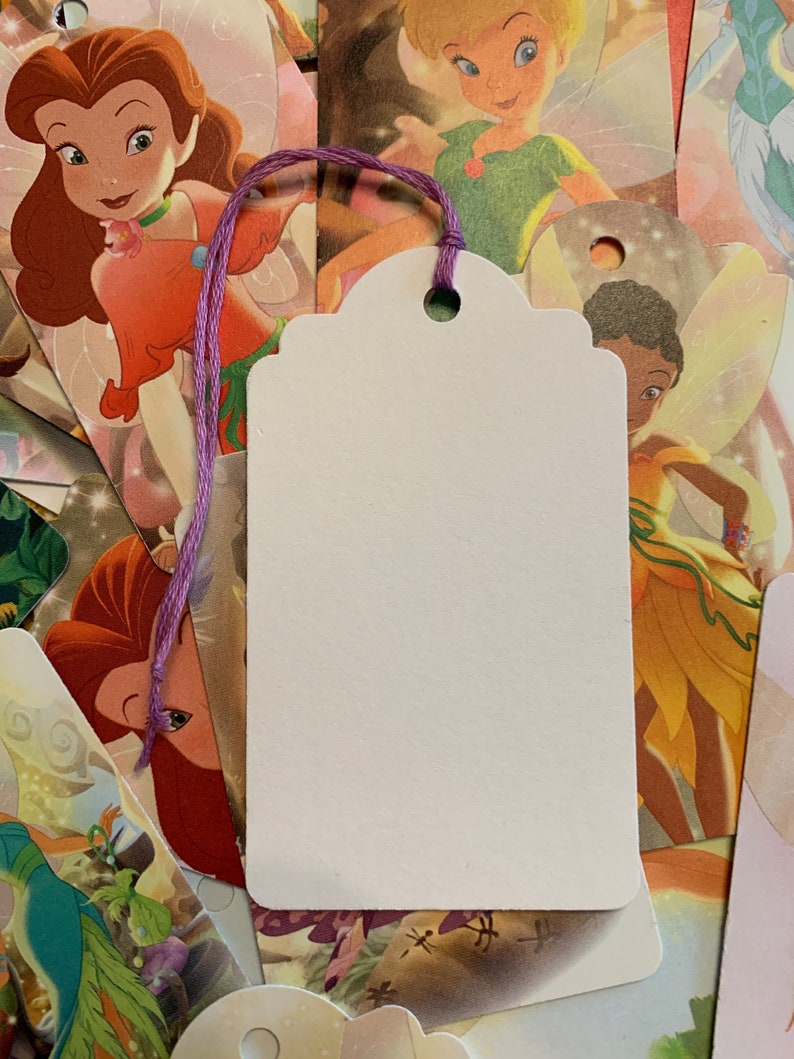 Tinker Bell and Fairy Friends Gift Tags Set of 10 Party Favors Children ...